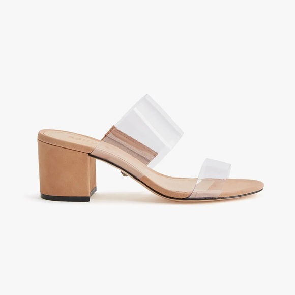 SCHUTZ | Shoes | Schutz Transparent Block Heel Sandals | Poshmark